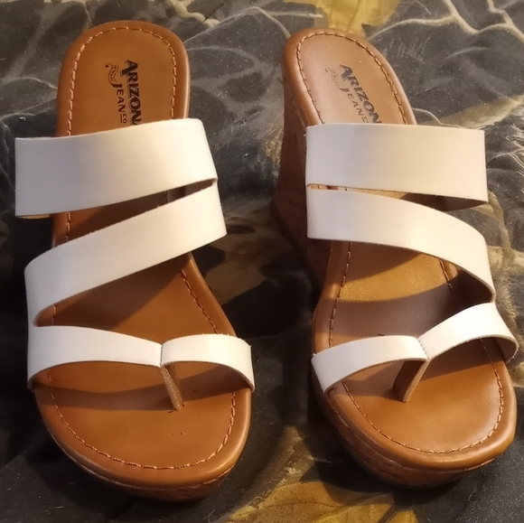 Arizona Jean Company | Shoes | Arizona Wedge Sandals | Poshmark